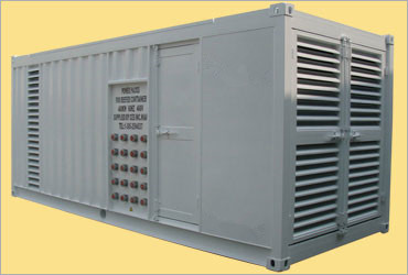 ISO 400kw 1000kva Deck Generator Power Pack 460V Sockets For Reefer ...